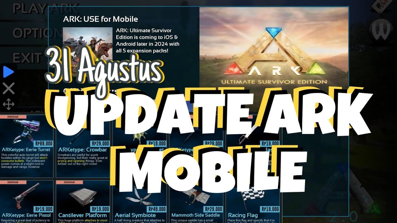 ARK MOBILE "REVAMP" || 5 MAP BARU ? 😱 MAKIN KEREN || KIREY - YouTube