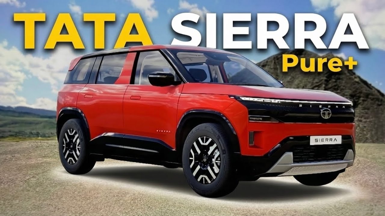New Tata Sierra Pure Plus | Tata Sierra pure plus variant review ...