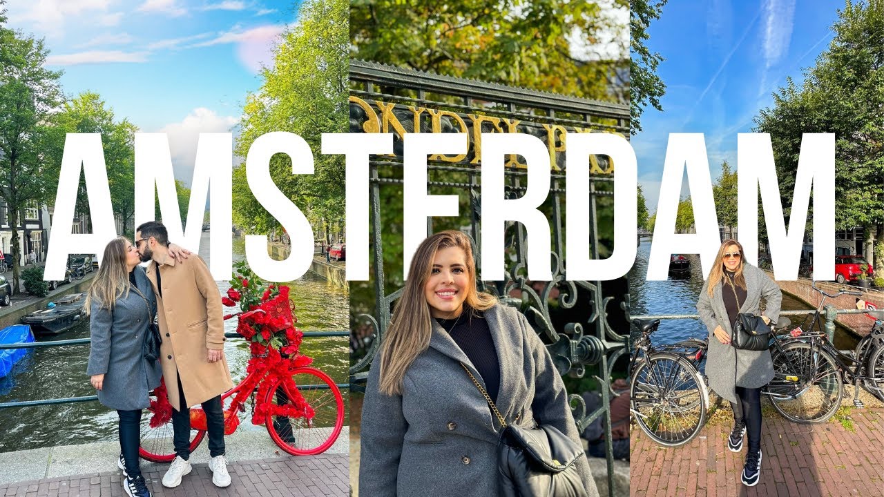 VLOG AMSTERDAM: EXPLORANDO A CIDADE, ANNE FRANK HOUSE, RED LIGHT, DAM ...