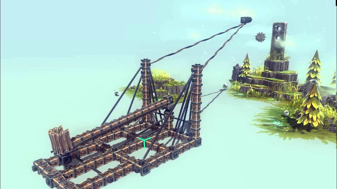 Besiege - Bomb slingshot - YouTube