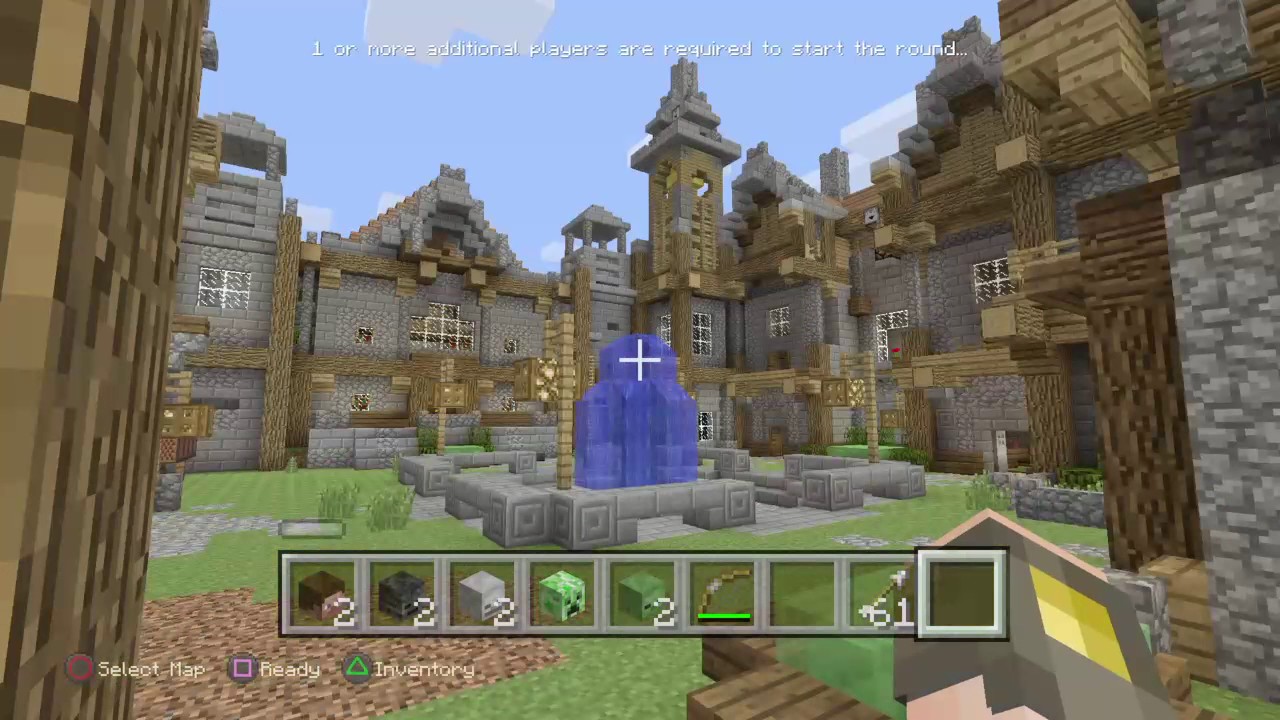 Minecraft Mini game hidden areas and secrets - YouTube