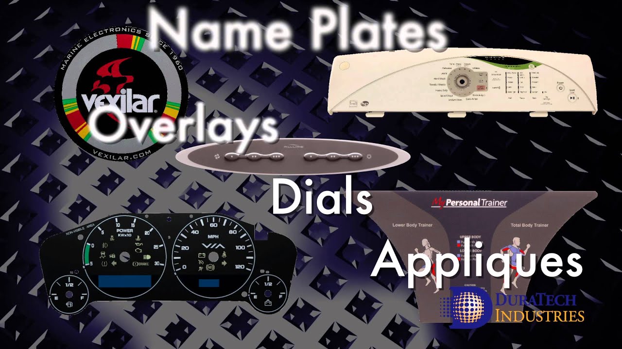 Commercial Screen Printing for Labels, Nameplates, Overlays, and ...