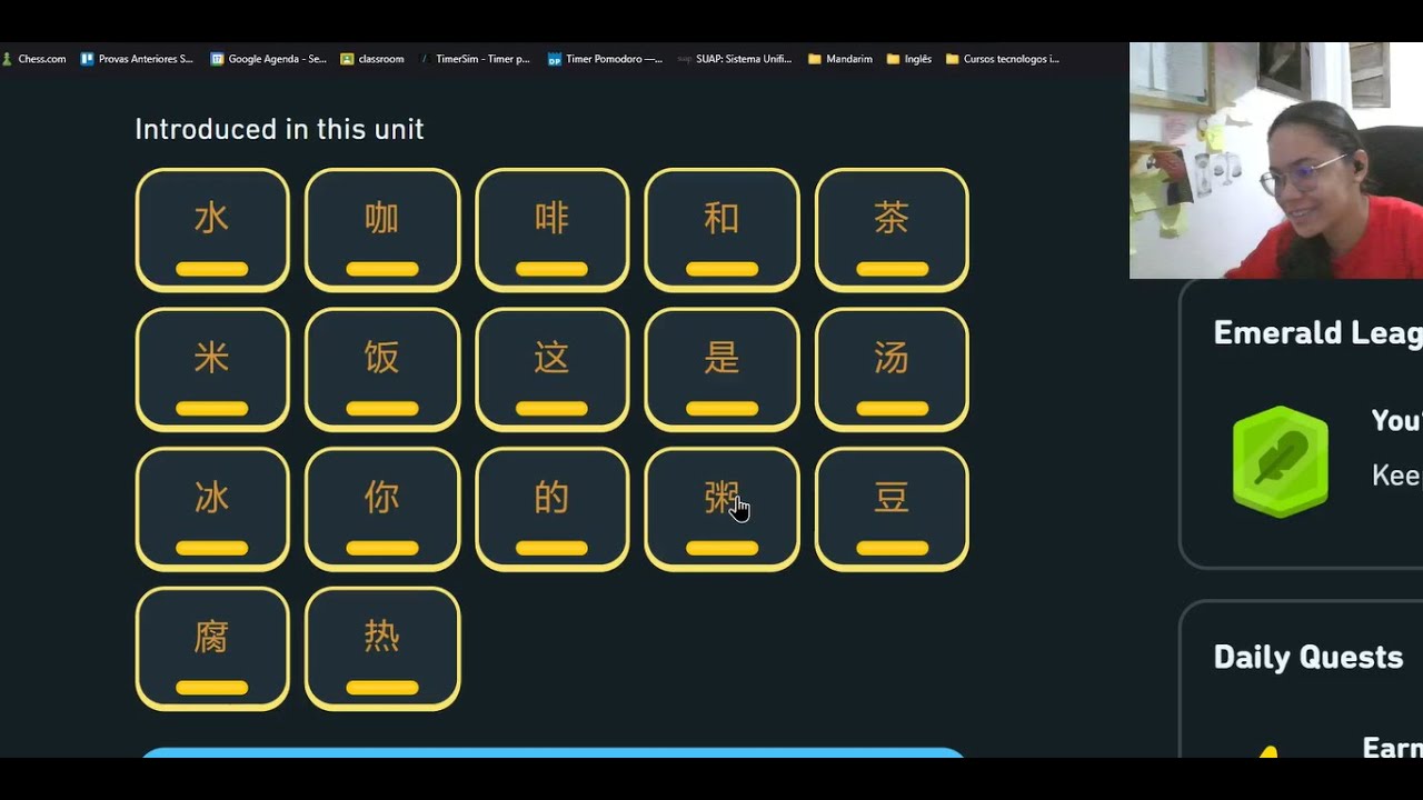 Training Hanzi | Learning Mandarim | Duolingo | (Day 4) - YouTube