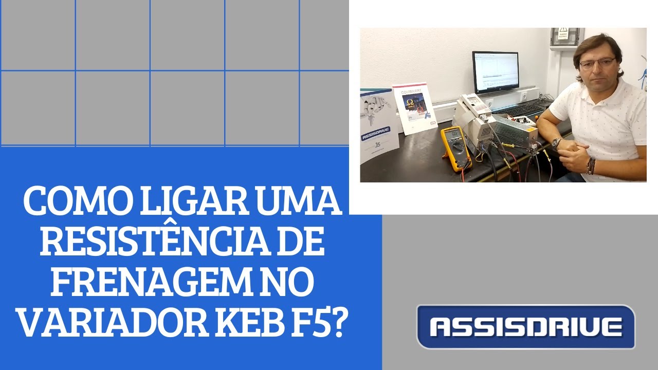 Como Ligar uma Resistência de Frenagem no Variador KEB F5? - YouTube