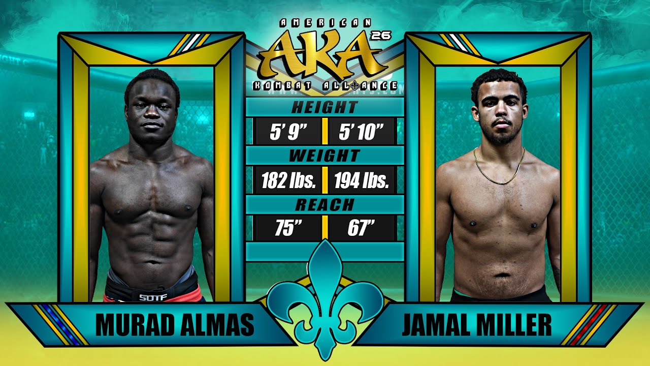 AKA 26 Bout 5 Murad Almas vs Jamal Miller - YouTube