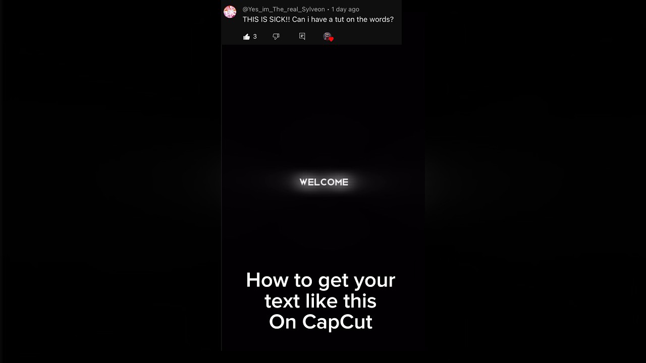 CapCut Text Tutorial #edit #text #tutorial #capcut #capcutedit #howto # ...