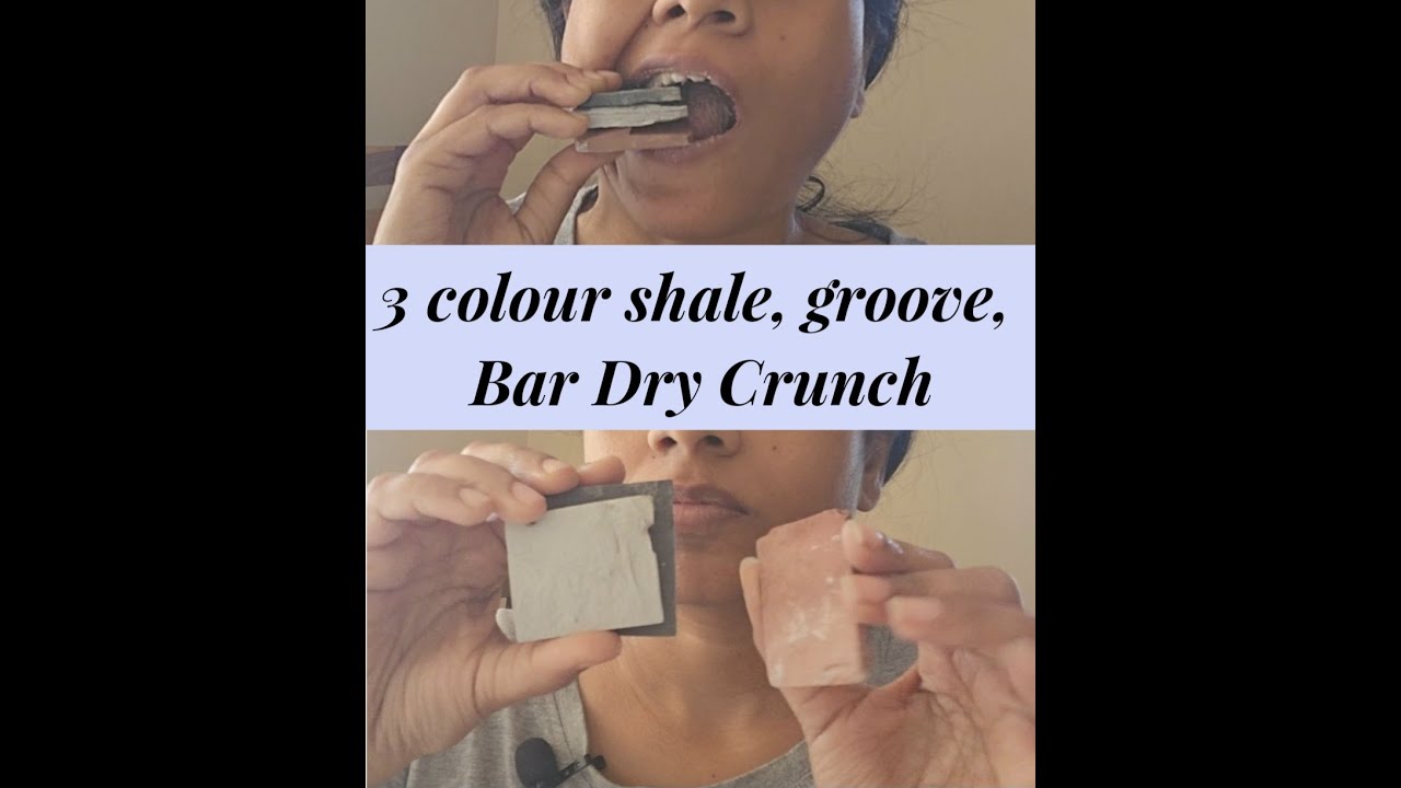 ASMR Crunch || Shale, Grooves, Bar @crunchyasmrvlog #trending #asmr # ...