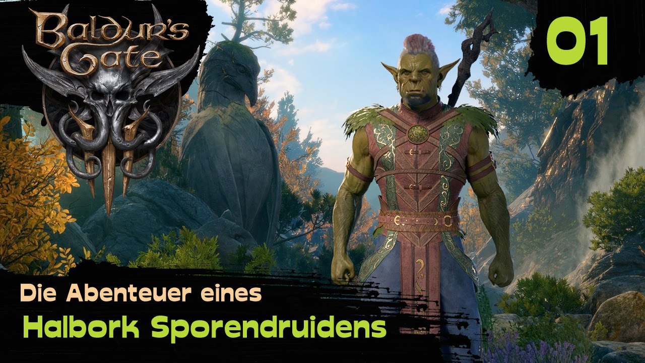 Baldur's Gate 3 | Die Geschichte des Halbork Sporendruiden beginnt | 01 ...