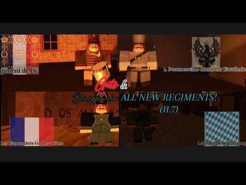 ALL NEW REGIMENTS IN Guts and Blackpowder! - YouTube