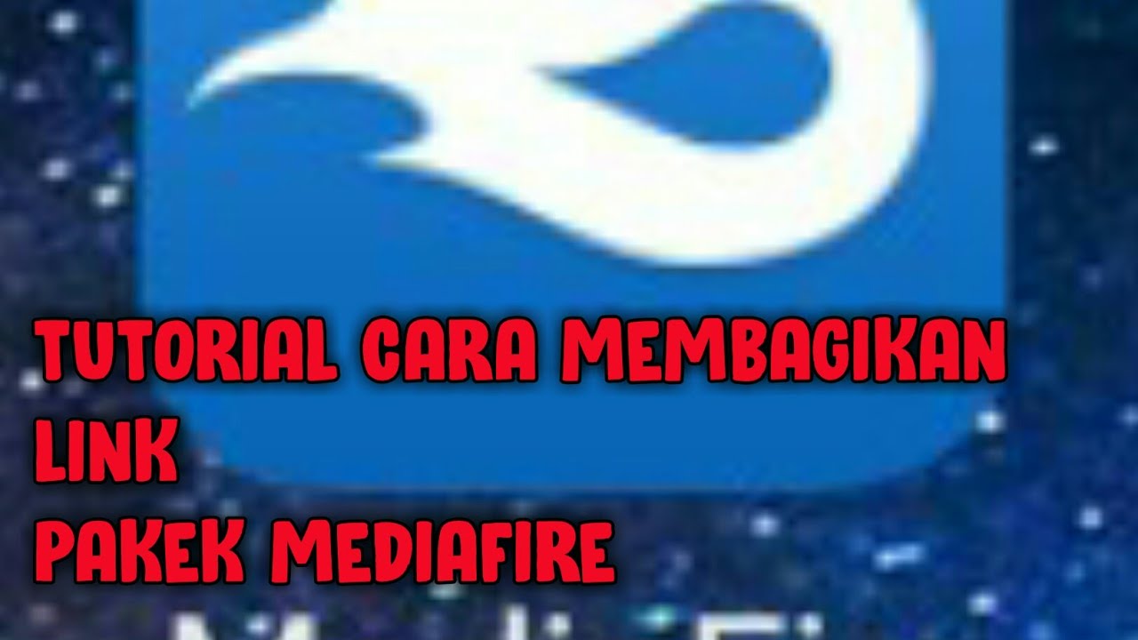 Cara membagikan link menggunakan mediafire - YouTube