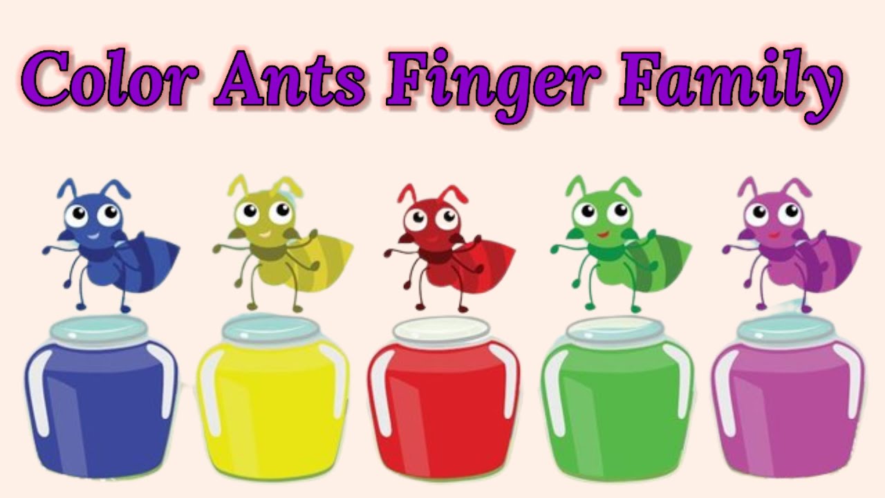 Finger Family (insect version) | Nursery Rhymes For Children | Learn ...