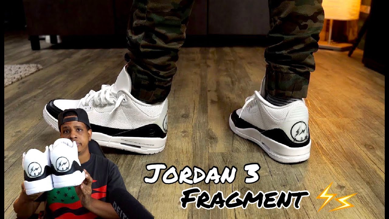 Jordan 3 Fragment! Buy these while price is low! - YouTube