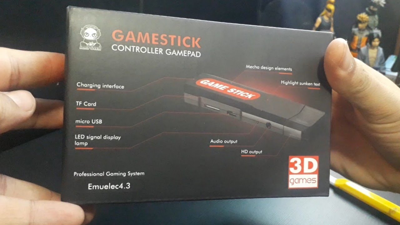 Unboxing Game stick GD10 - YouTube
