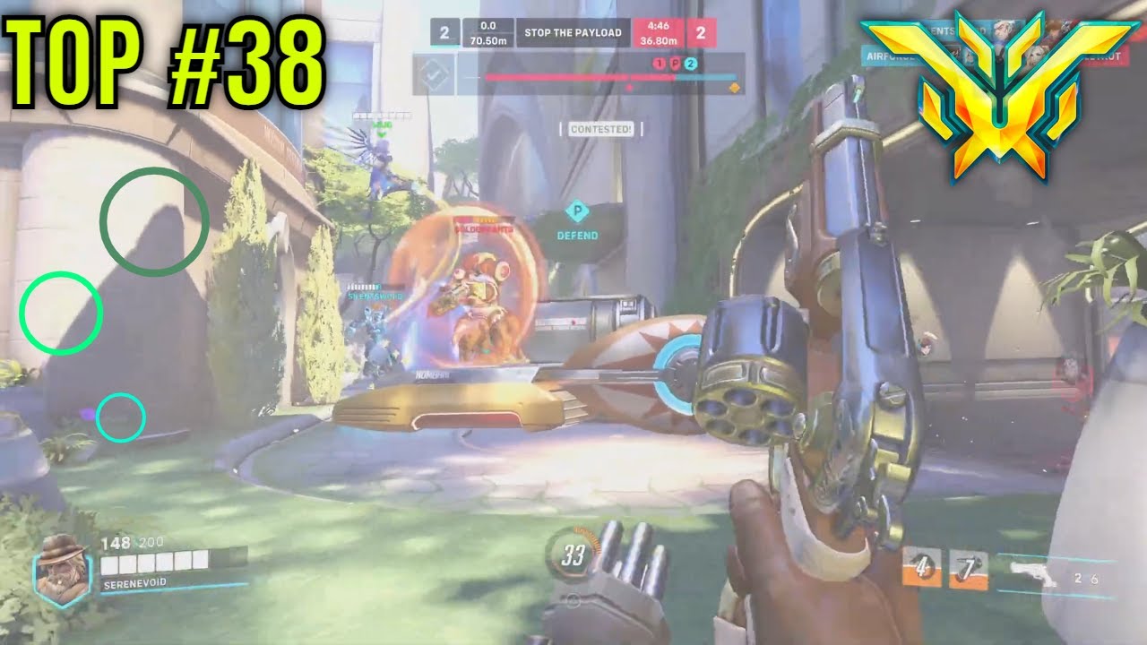 Watch Cassidy/McCree Dominate In Overwatch 2! RANKED #38 Gameplay ...