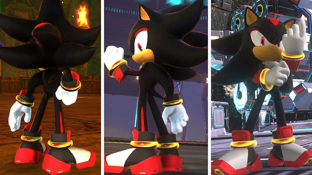 Shadow Generations - All Shadow's RANK Animations [4K] - YouTube