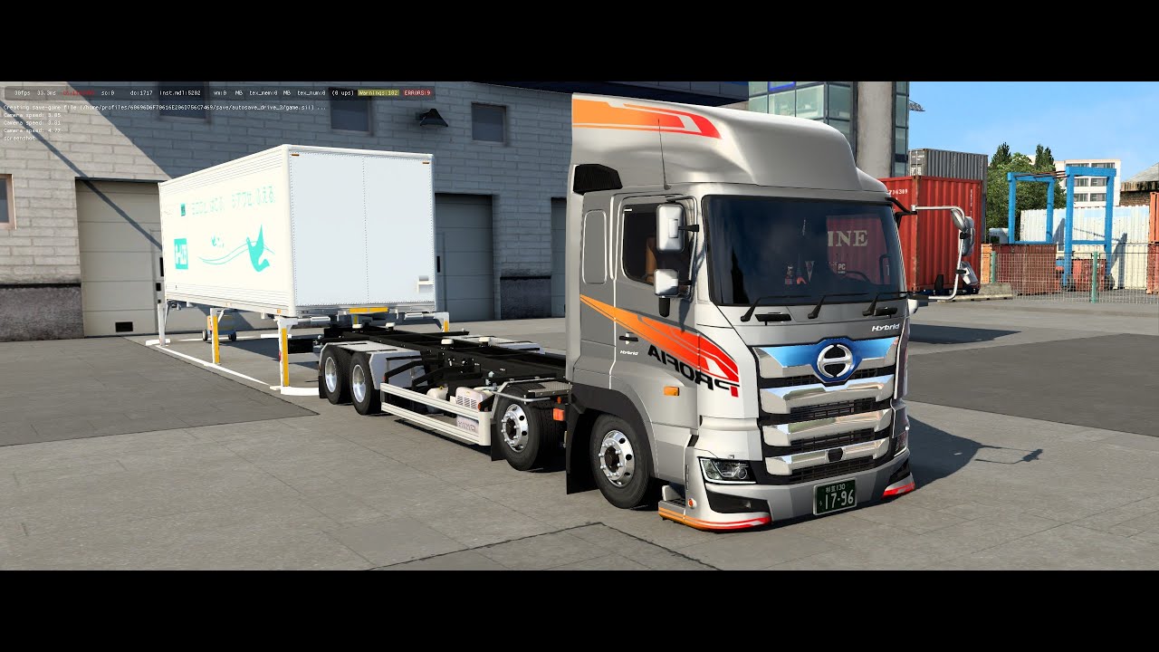 ETS2 Mod Blender 1.44beta Swap Container - YouTube