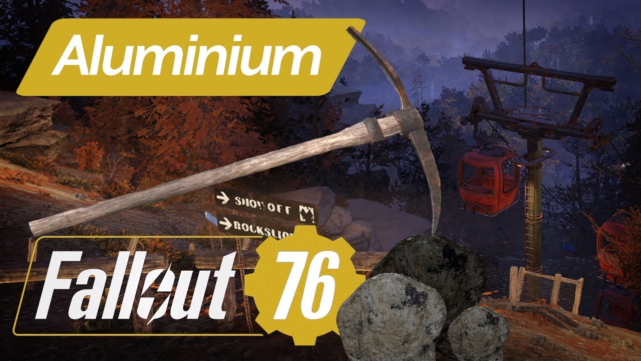 Fallout 76 - Unendlichen Aluminium Vorrat anlegen! - YouTube