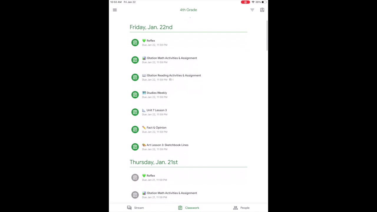 Google Classroom Assignment Icons - YouTube