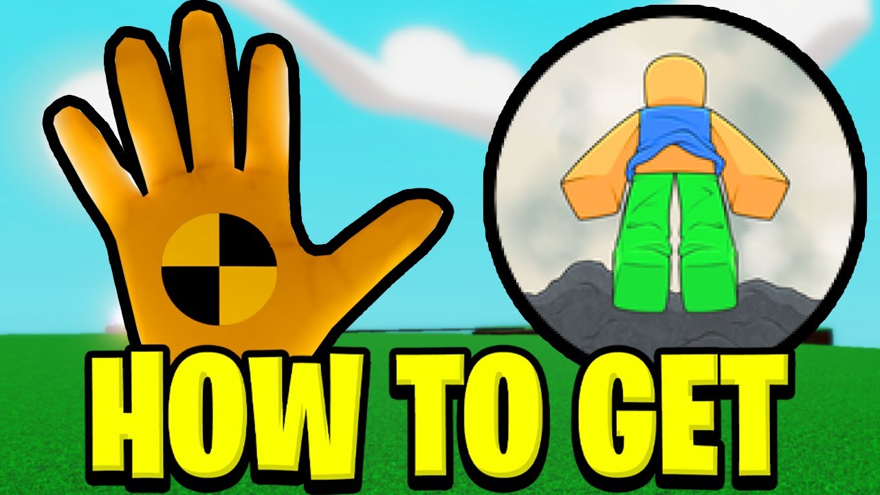 *REAL* How To Get THE SCHLOB GLOVE + LEAP OF FAITH BADGE! Roblox Slap ...