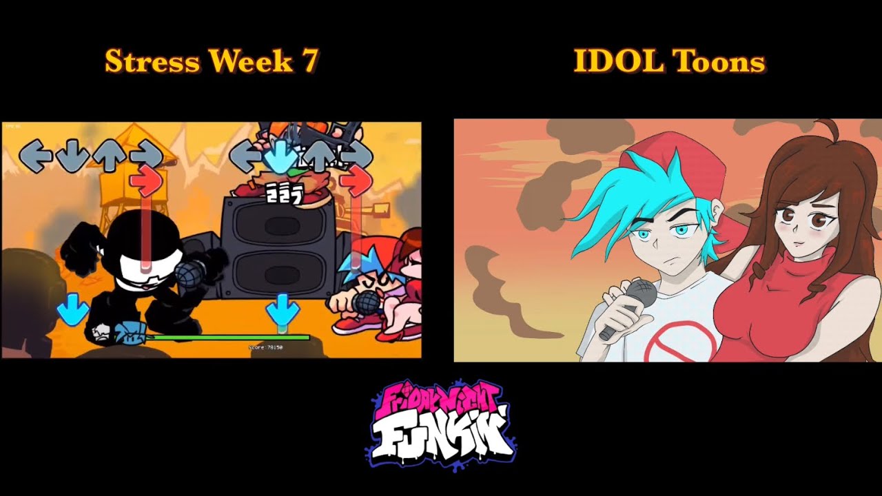 STRESS Week 7 | GAME x FNF ANIMATION - YouTube