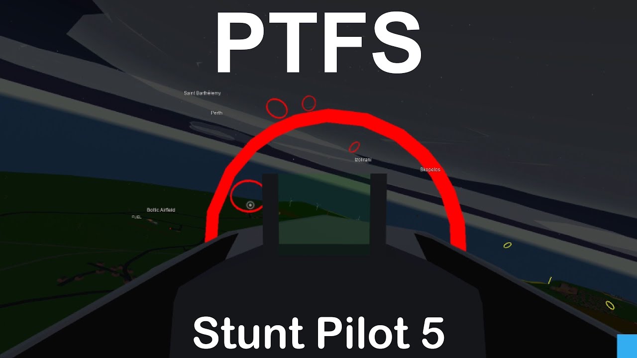 How to get the Stunt Pilot 5 Badge in PTFS - YouTube