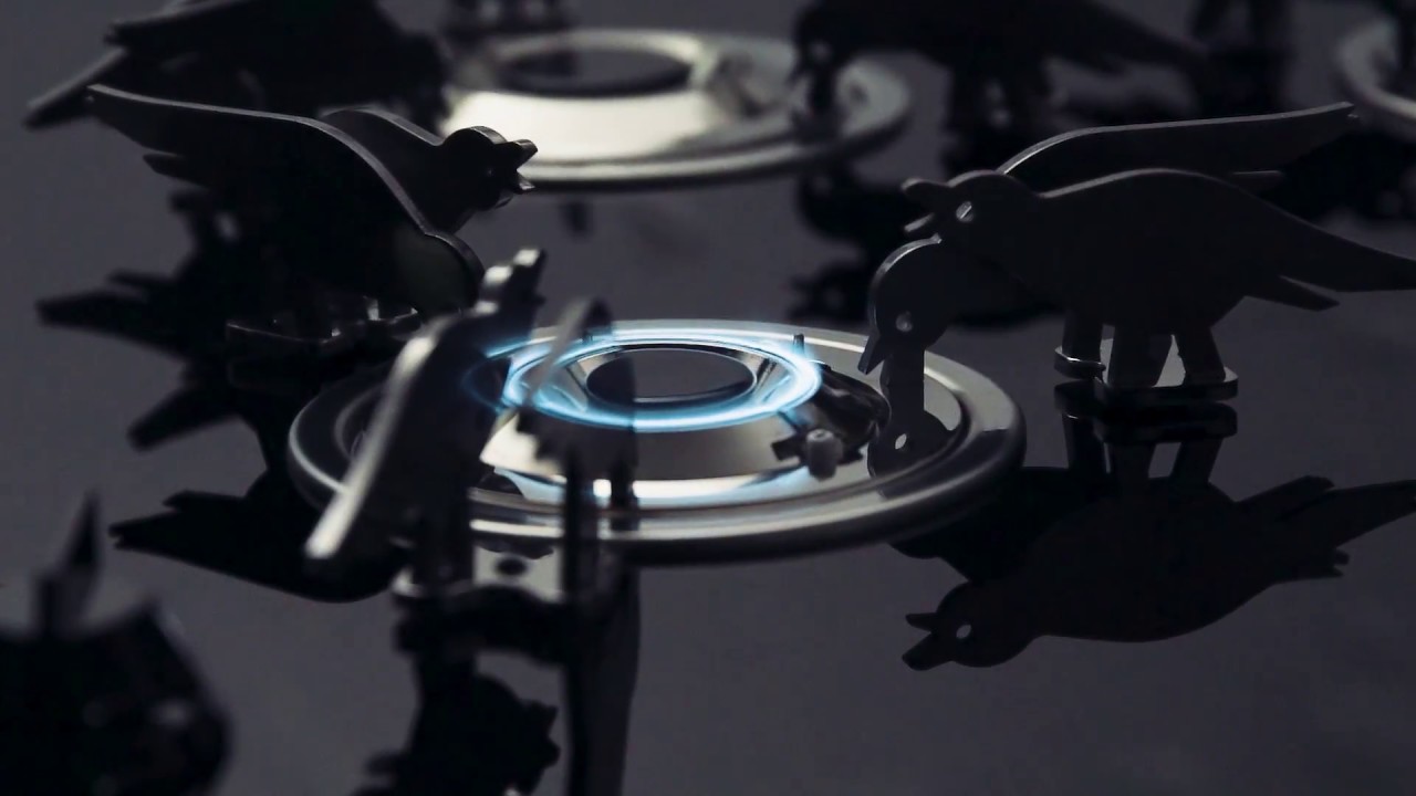 New blade flame Smeg gas hobs - YouTube