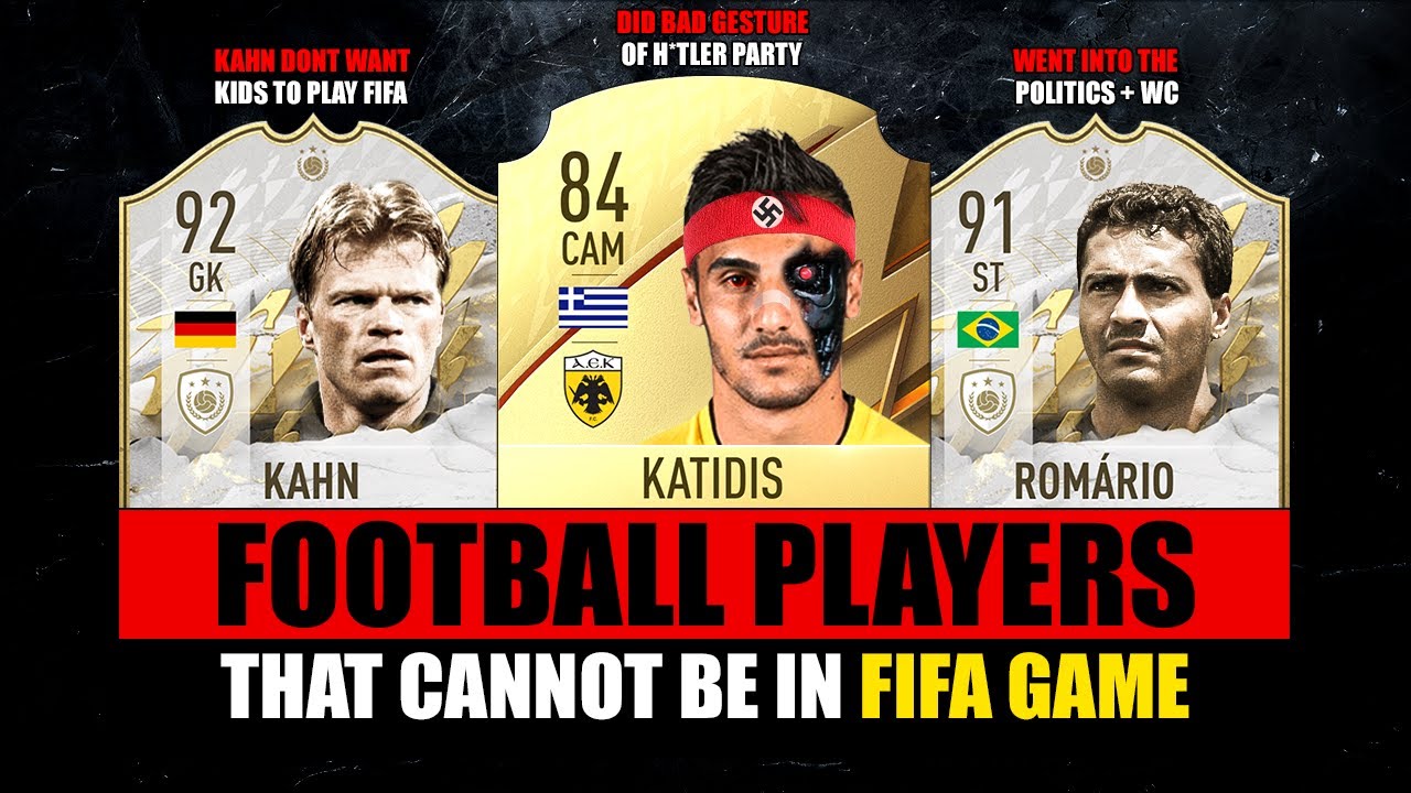FOOTBALL PLAYERS That **CANNOT** Be In FIFA Game! 😵 ft. Kahn, Katidis ...