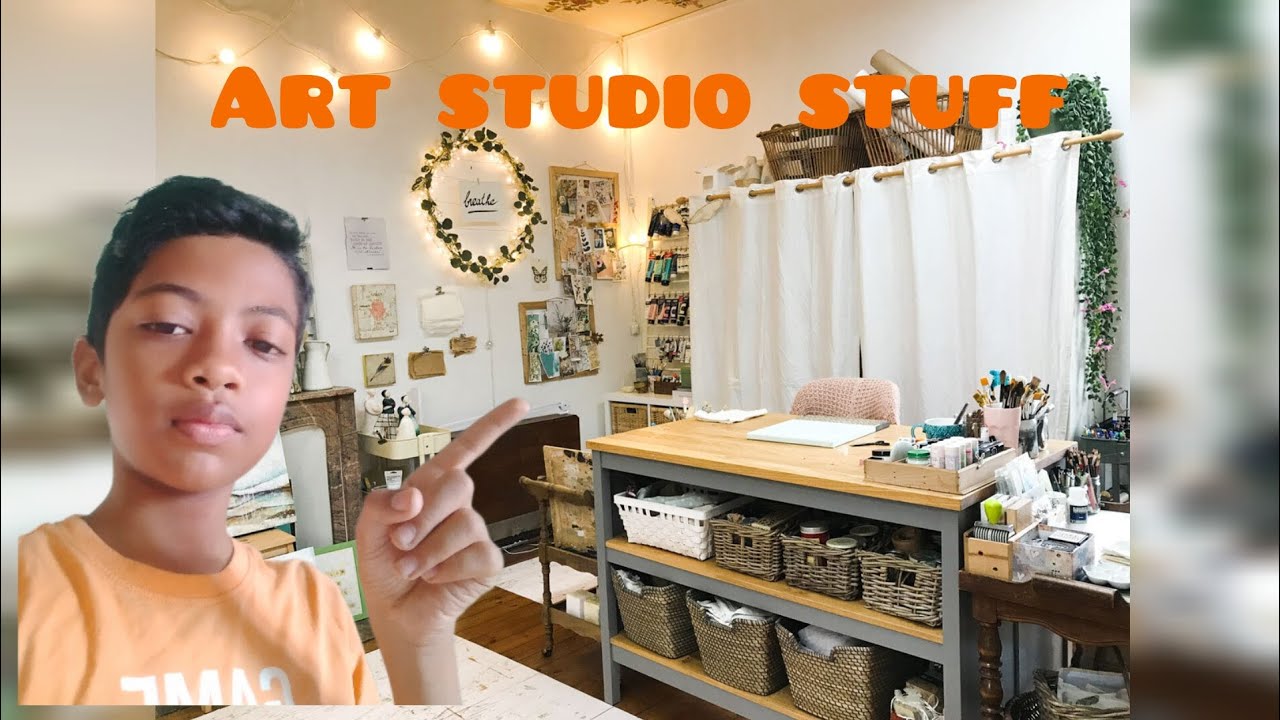 studio and author stuff - YouTube