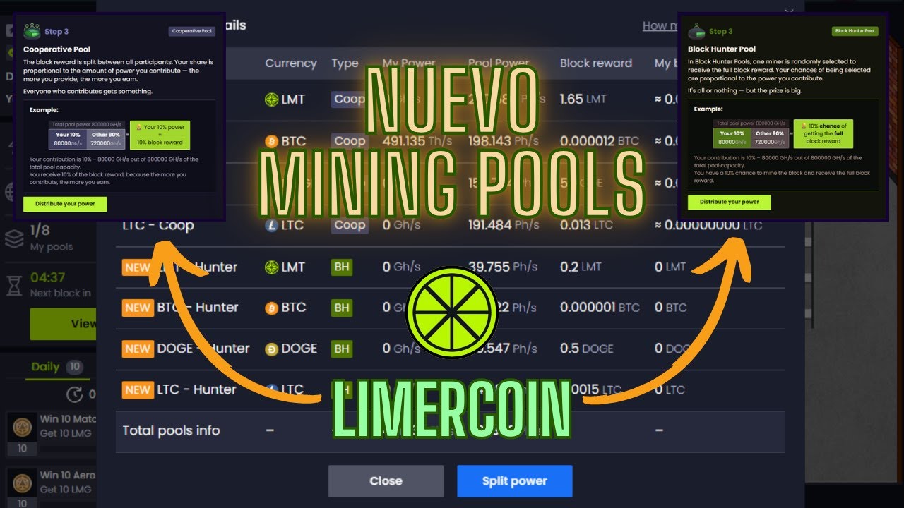 Limercoin - Mining Pools es una Excelente Mejora a la Plataforma - YouTube