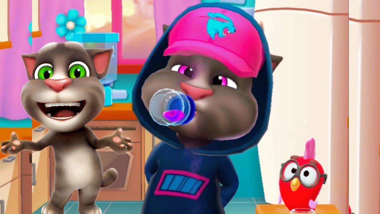 My Talking Tom 2: Fun with Tom and baby tom 😹 New funny viral video 😂 ...