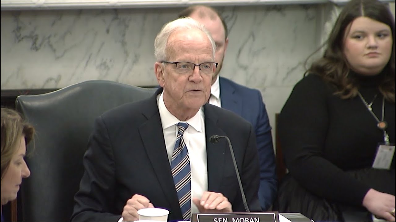 Sen. Moran Questions Nominees for USDA Deputy Secretary, General ...
