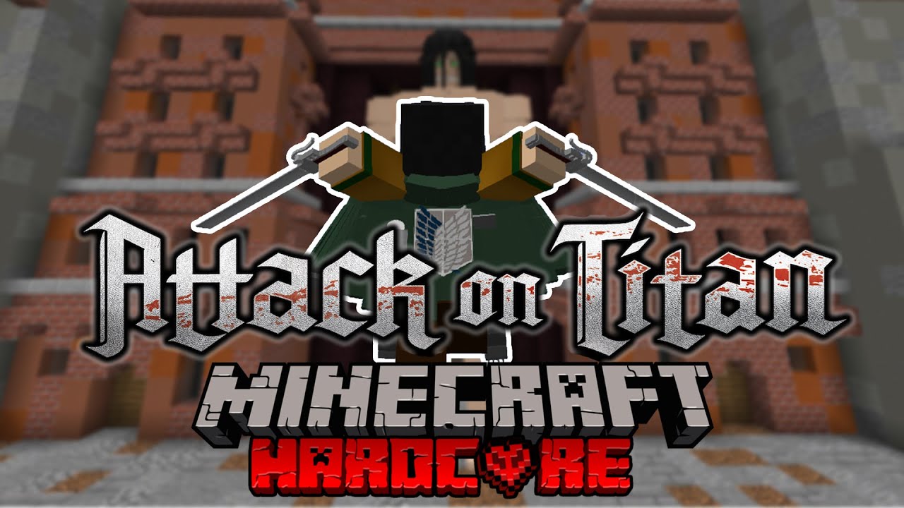 Minecraft, tapi gw jadi Ackerman di ATTACK ON TITAN - YouTube