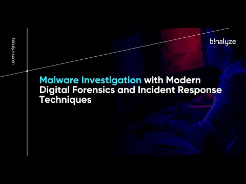 Malware Investigation with Modern Digital Forensics and Incident ...