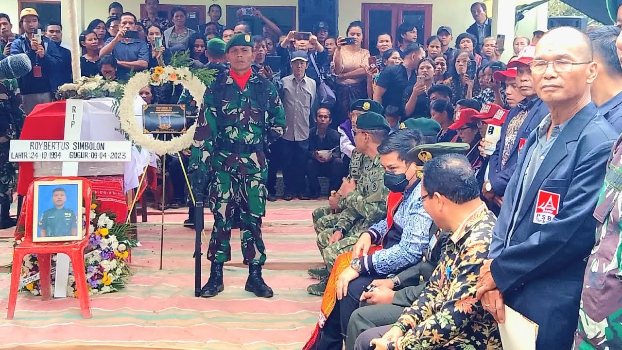 Prajurit Kostrad Serka Anumerta Roybertus Simbolon Dimakamkan di ...