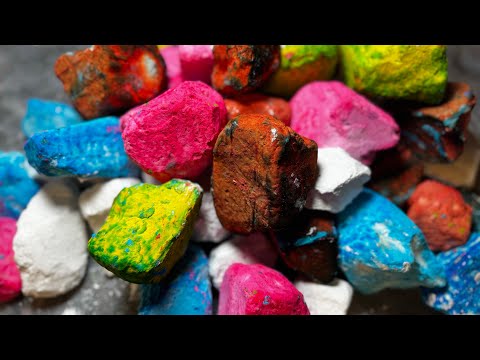 Colorful soft moon rocks (jumbo chalk)
