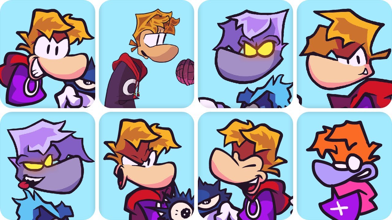 FNF Vs Rayman - All Songs | Friday News Funkin’ - YouTube