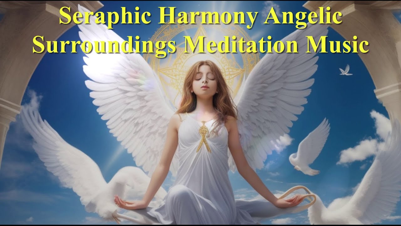 Seraphic Harmony Angelic Surroundings Meditation music...Divine Serenity..#meditationmusic - YouTube