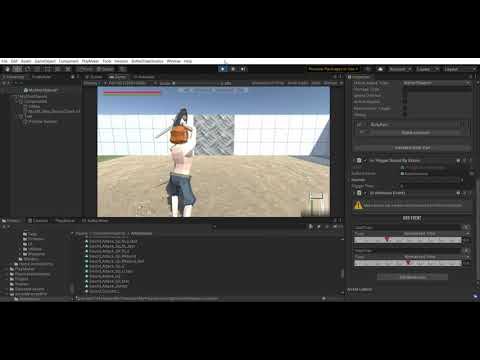 Setting up a Weapon Trail in Unity for Invector TPC - YouTube
