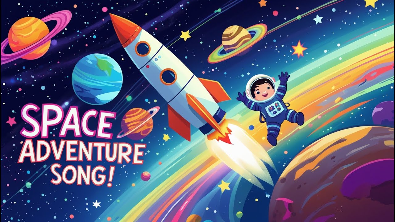 Space Adventure Song! | Fun Cosmic Journey for Kids 🚀 - YouTube