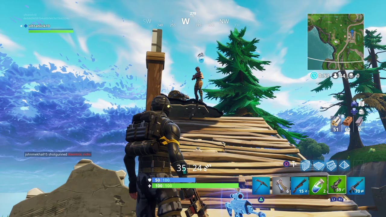 first video | Fortnite gameplay - YouTube