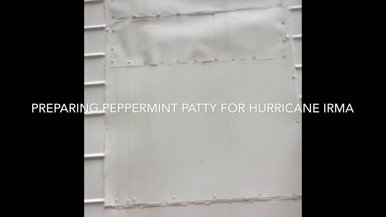 Easy DIY RV or Trailer Hurricane Shutters - YouTube