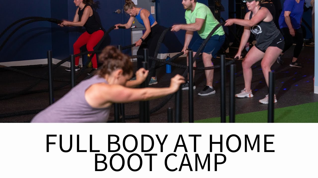 Boot Camp At Home With Evolve Fitness - YouTube