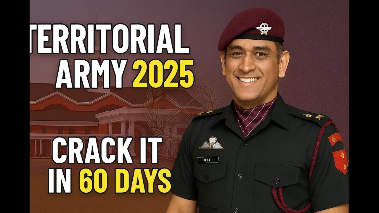 How to Prepare for Territorial Army in 2 Months | Ultimate Strategy ...