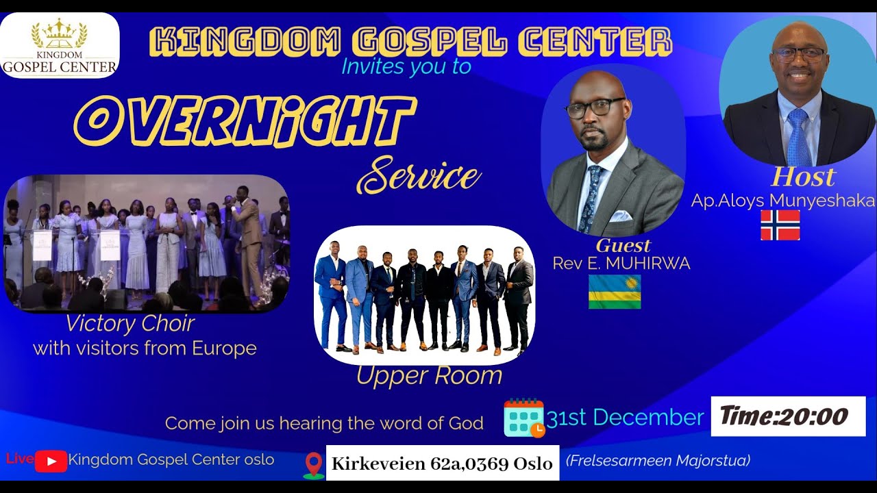 CROSS OVER NIGHT 2024-2025 with Rev E.Muhirwa. - YouTube