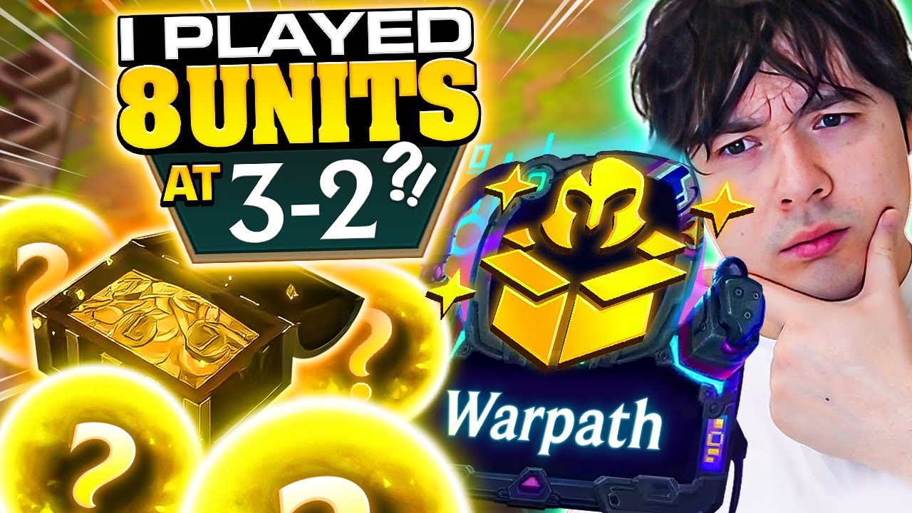 I Clicked Warpath At 2-1 And Played EIGHT UNITS During Stage 3?! I Set ...