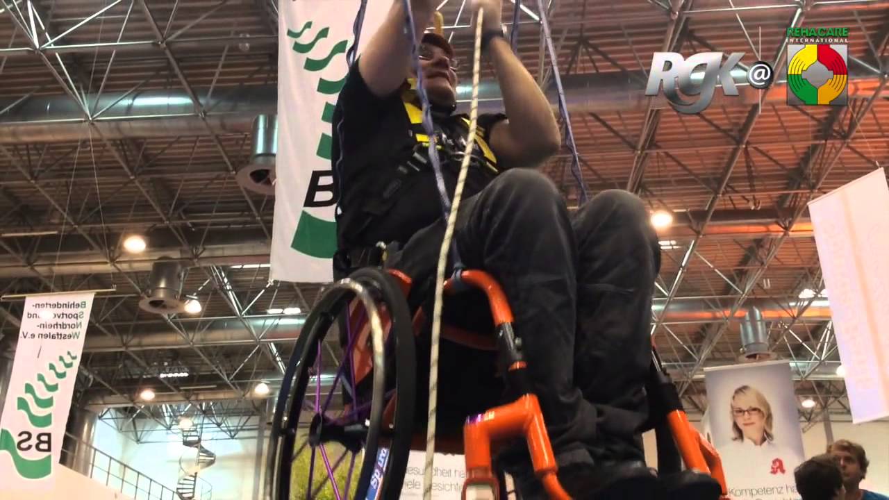 The Wheelchair Rope Challenge - YouTube