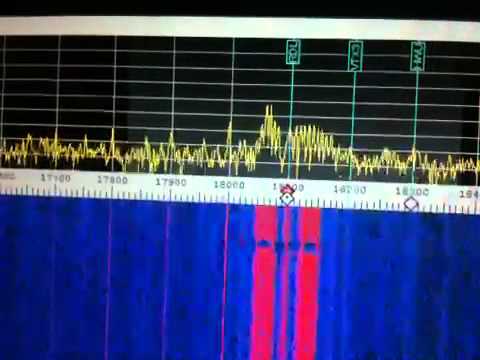 Russian RDL rtty signal 18khz - YouTube