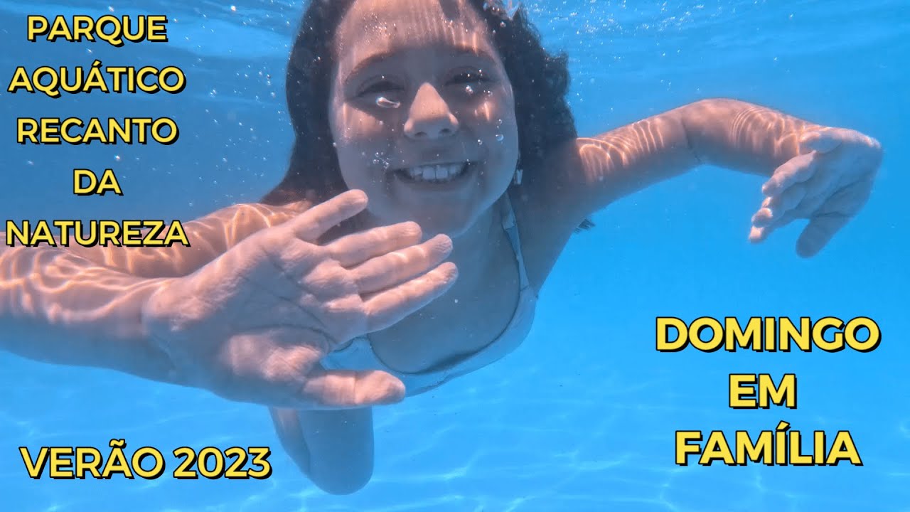 Parque Aquático Recanto da Natureza Go Pro 11 4K - YouTube