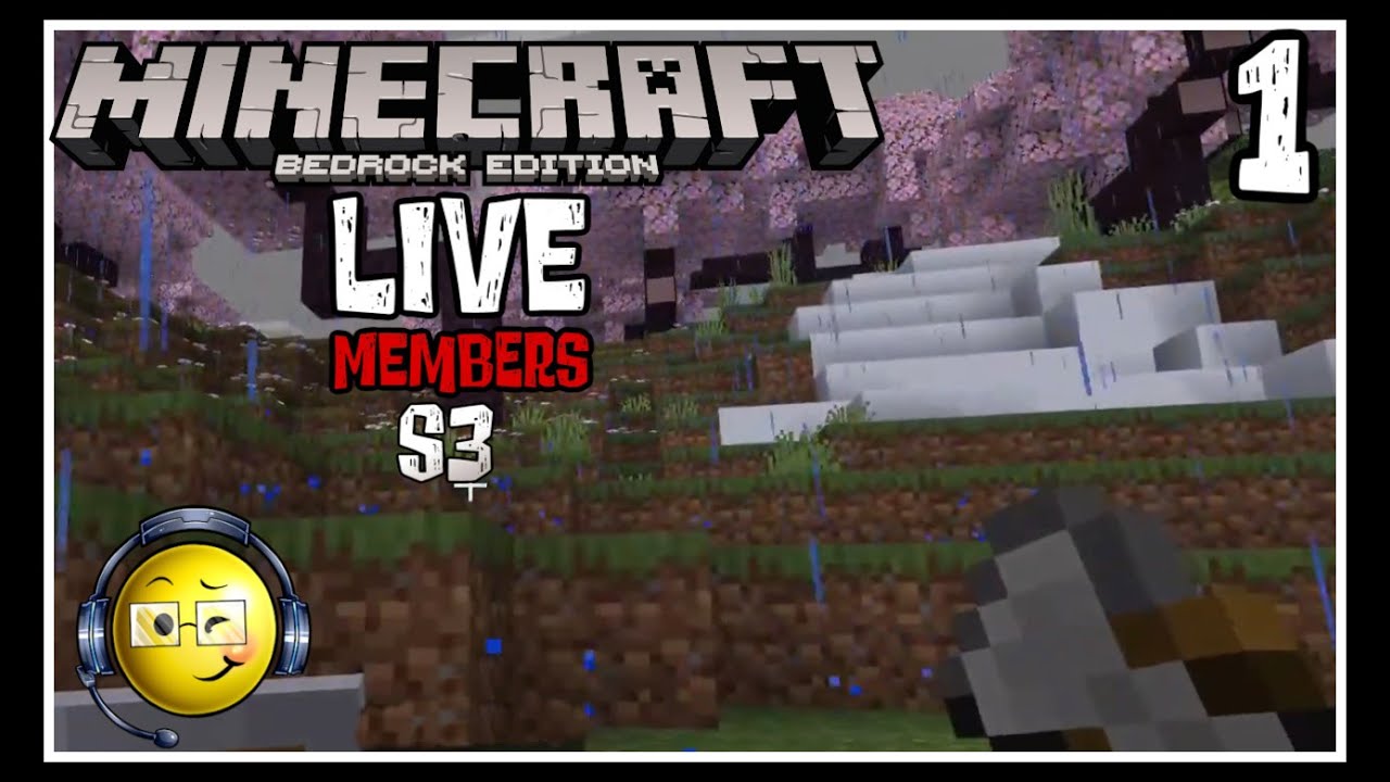 New Start & New Mods! Minecraft Bedrock Members Season 3- Session 1 ...