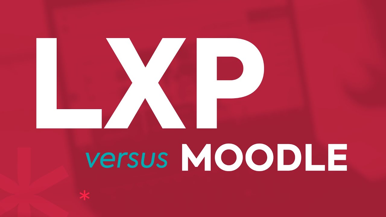 LXP x MOODLE | Conheça as diferenças entre as plataformas - YouTube